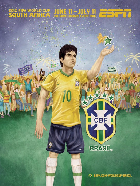 ESPN’s FIFA World Cup 2010 Team Posters | Amusing Planet